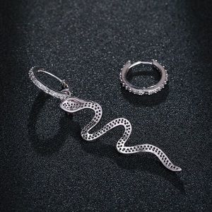 APM Monaco | Jewelry | Nwot Apm Monaco Snake Sparkle Drop Earrings ...